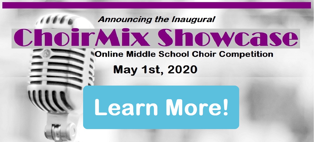 Middle School Choir is our passion | ChoirMix Online Store